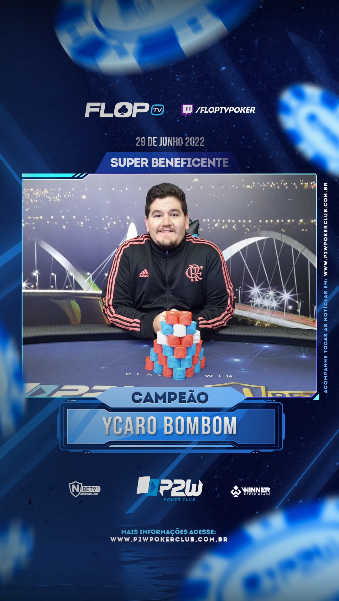 Super Freeroll 29 de Junho - P2w Poker Brasília